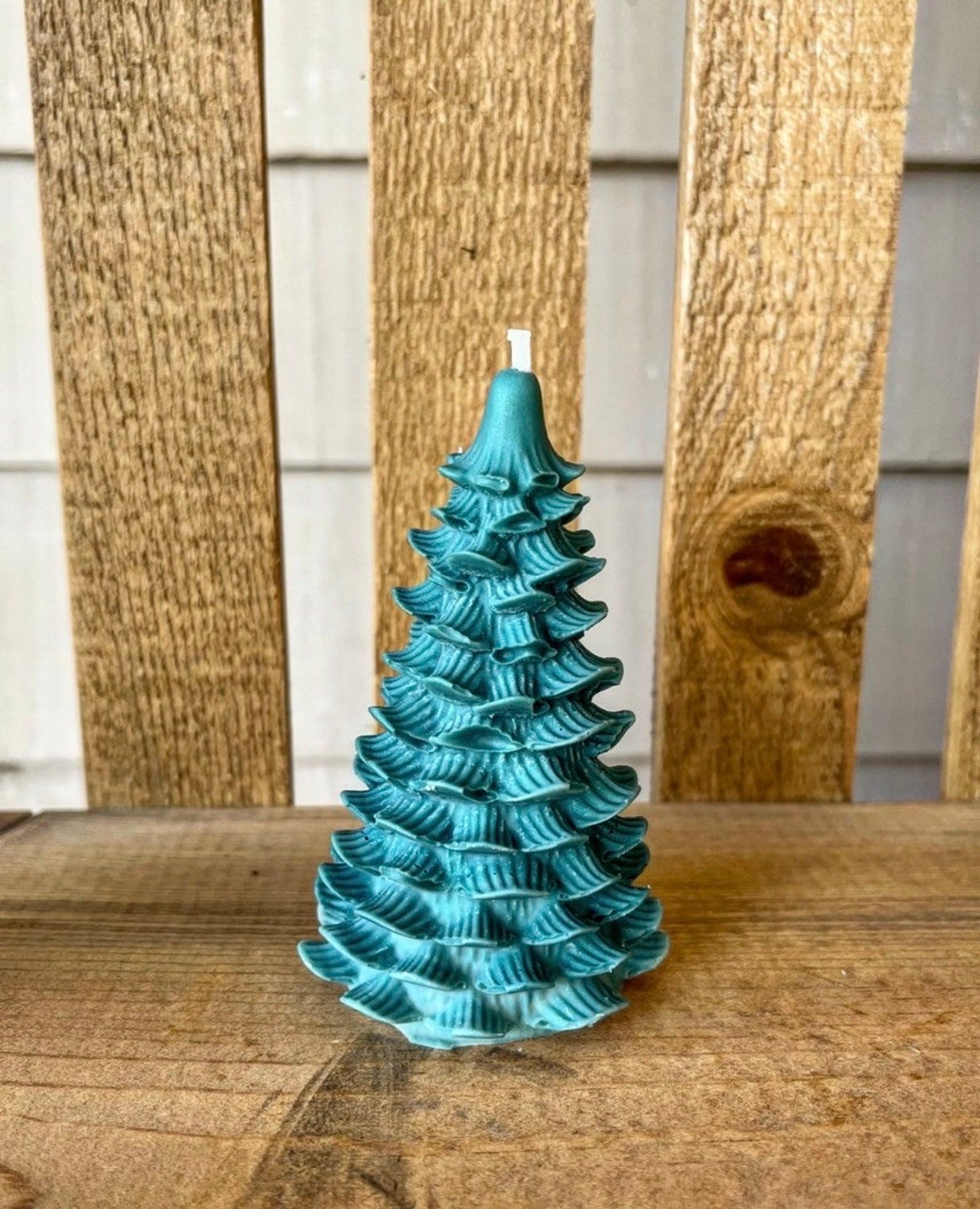 4pc Christmas Tree Candles - Etsy