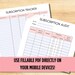 Subscription Tracker Printable | Fillable Subscription Tracker ...