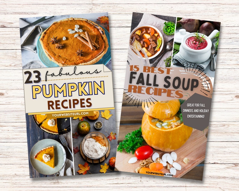 10 Fall Food Pinterest Templates Canva Pinterest Pins, Food Blogger ...
