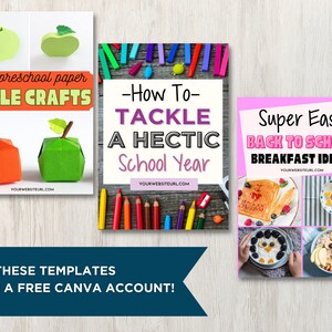 Back to School Pinterest Templates Pin Templates Pinterest Marketing ...