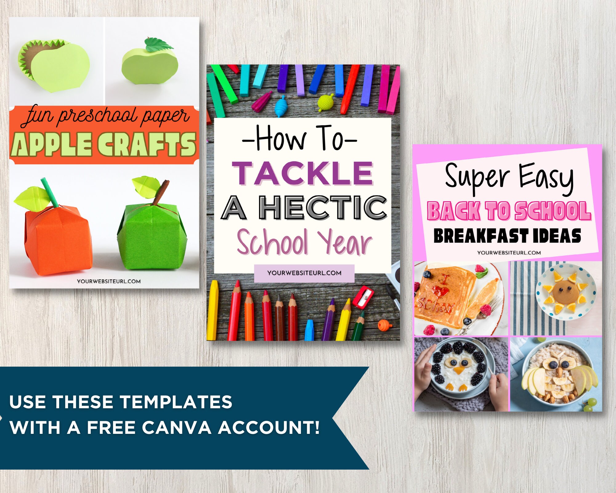Back to School Pinterest Templates, Pin Templates, Pinterest Marketing ...