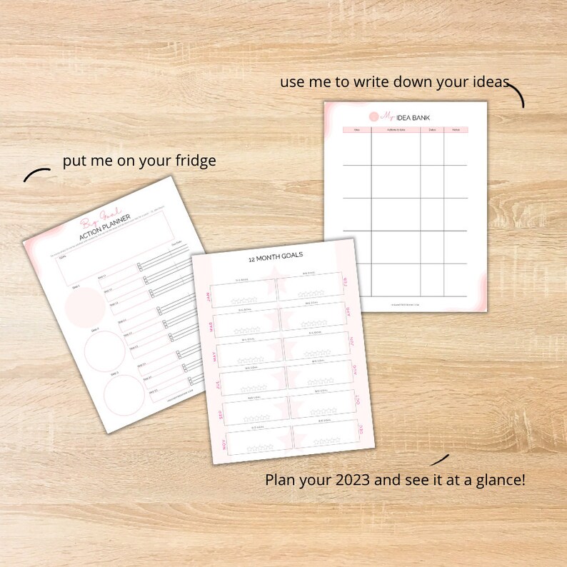 2023 Goal Planner Goal Setting Planner 2023 Smart Goal - Etsy