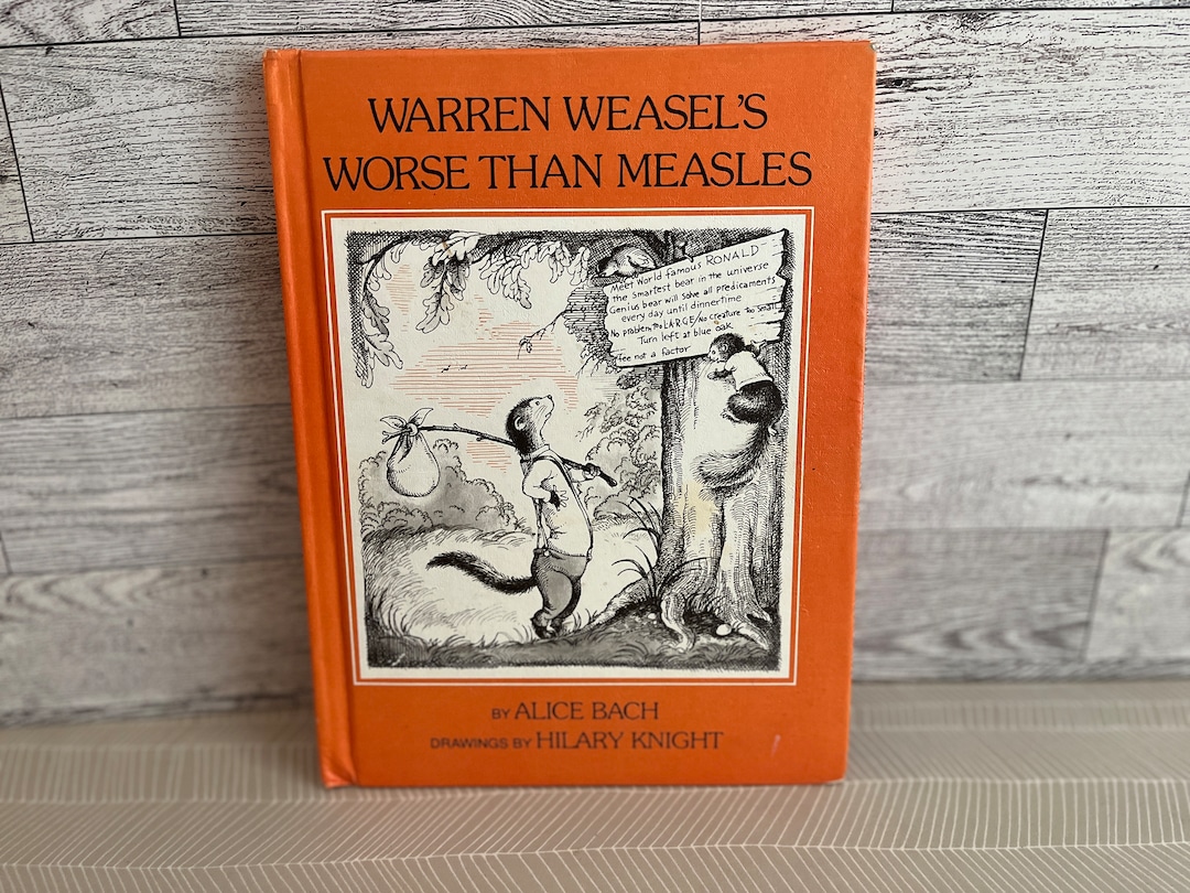 Warren Weasels Worse Than Measles, by Alice Bach, Vintage Childrens ...