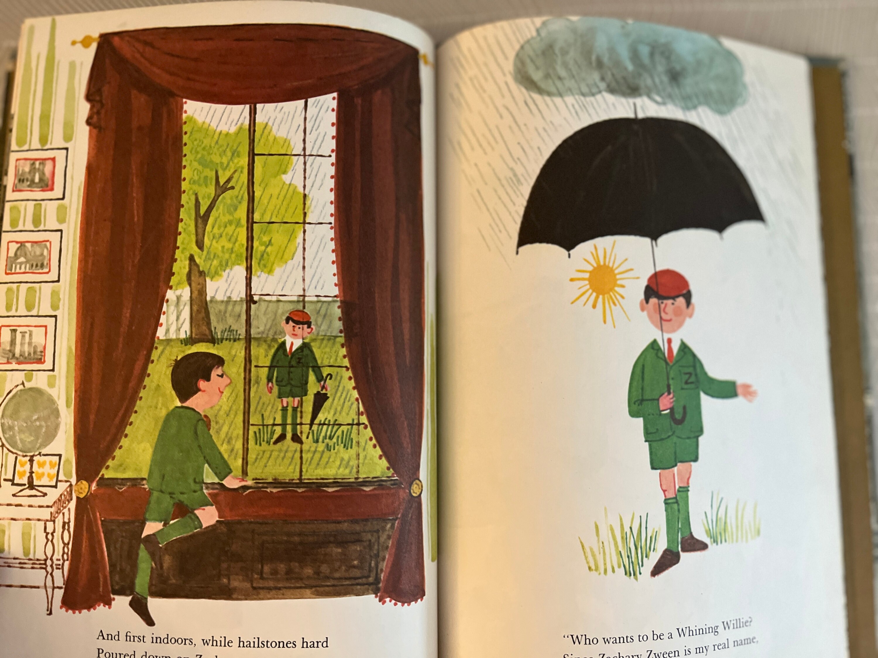 The Story of Zachary Zween Vintage Childrens Book 1967 - Etsy