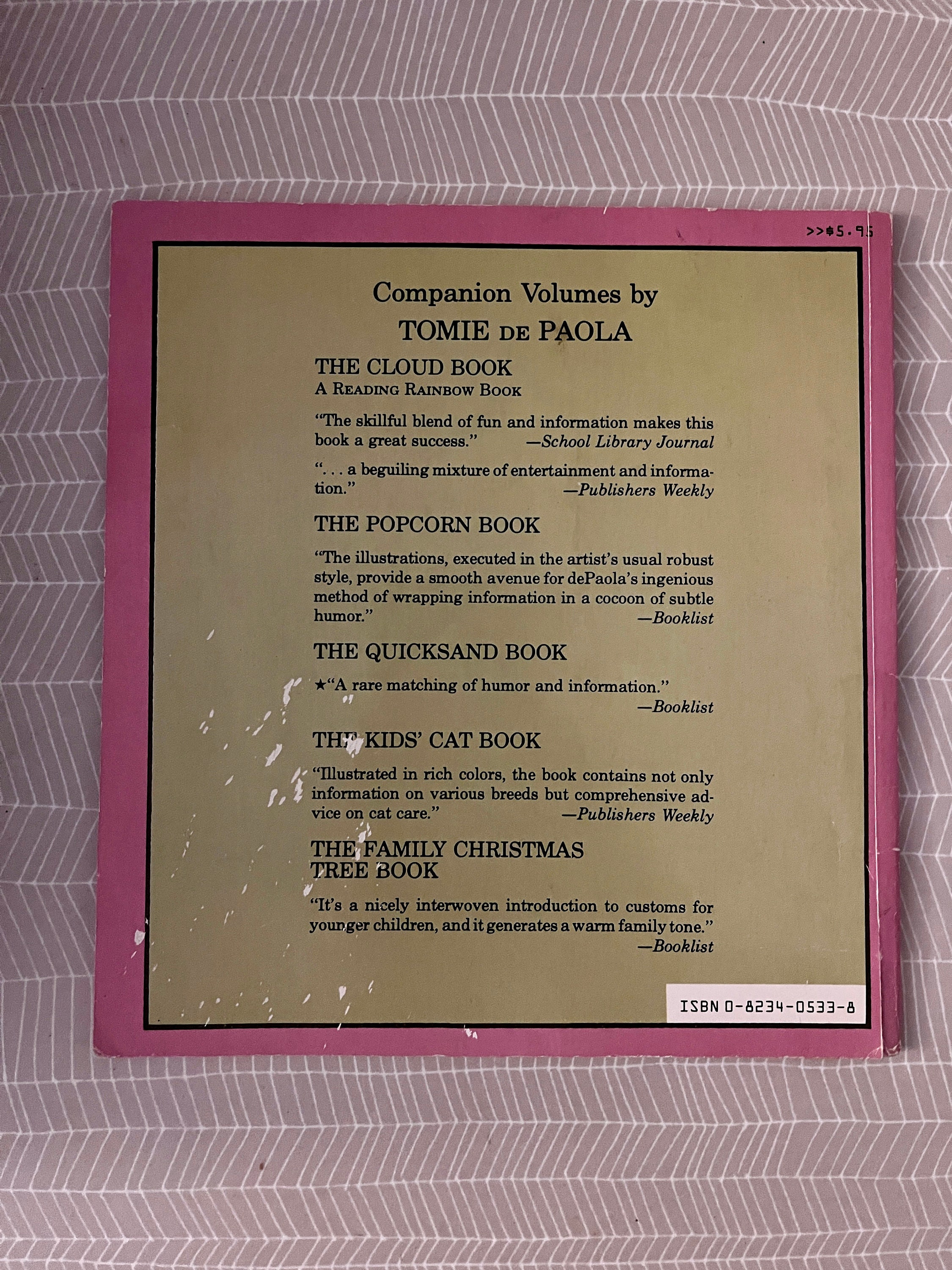 The Popcorn Book, by Tomie De Paola, Vintage Children's Book, 1978 - Etsy