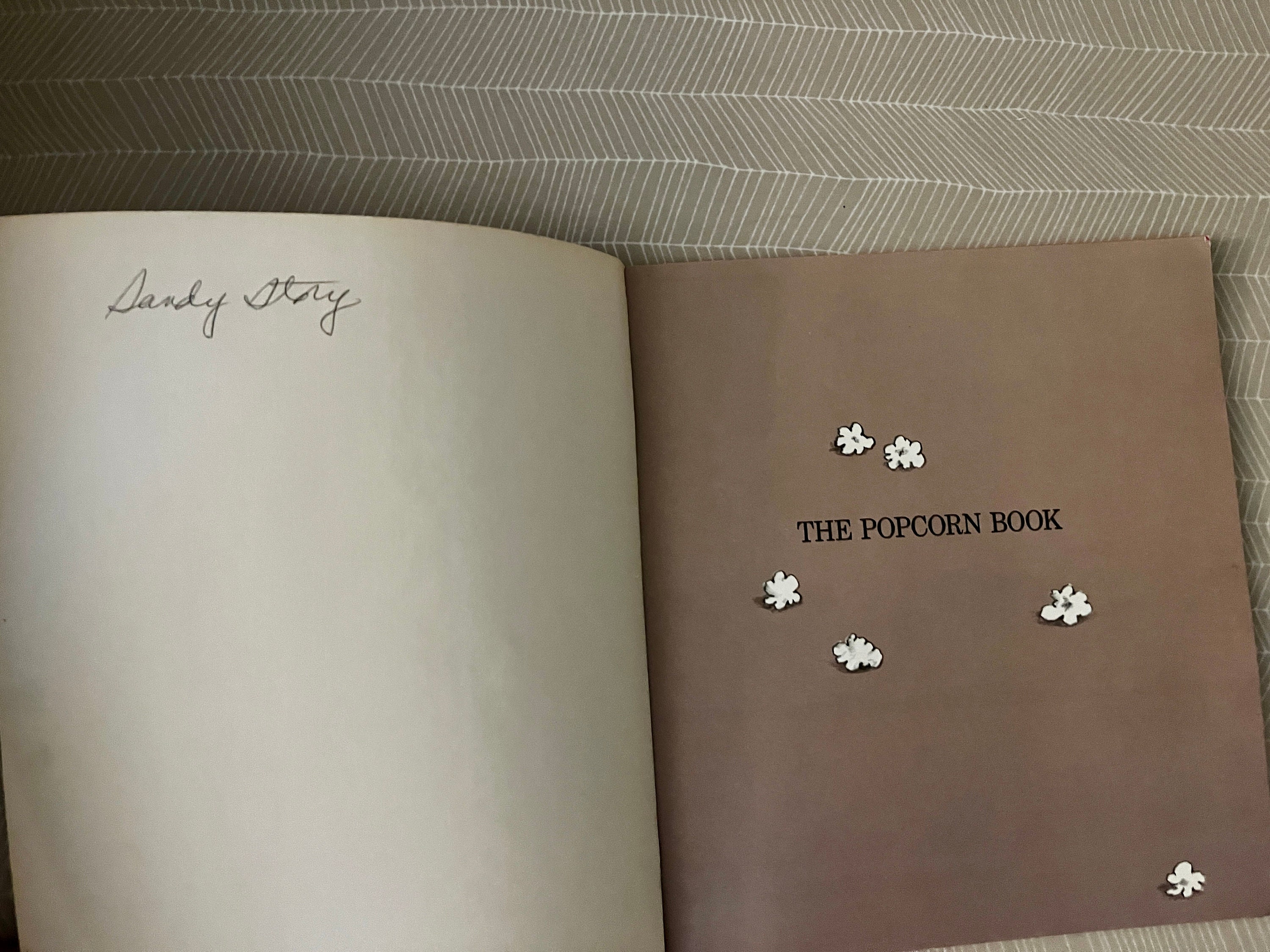 The Popcorn Book, by Tomie De Paola, Vintage Children's Book, 1978 - Etsy