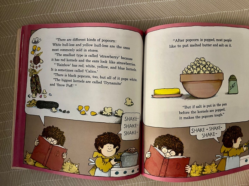 The Popcorn Book, by Tomie De Paola, Vintage Children's Book, 1978 - Etsy