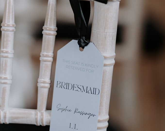 Reserved Seating Cards - Wedding, Party, Birthday, Christening ...