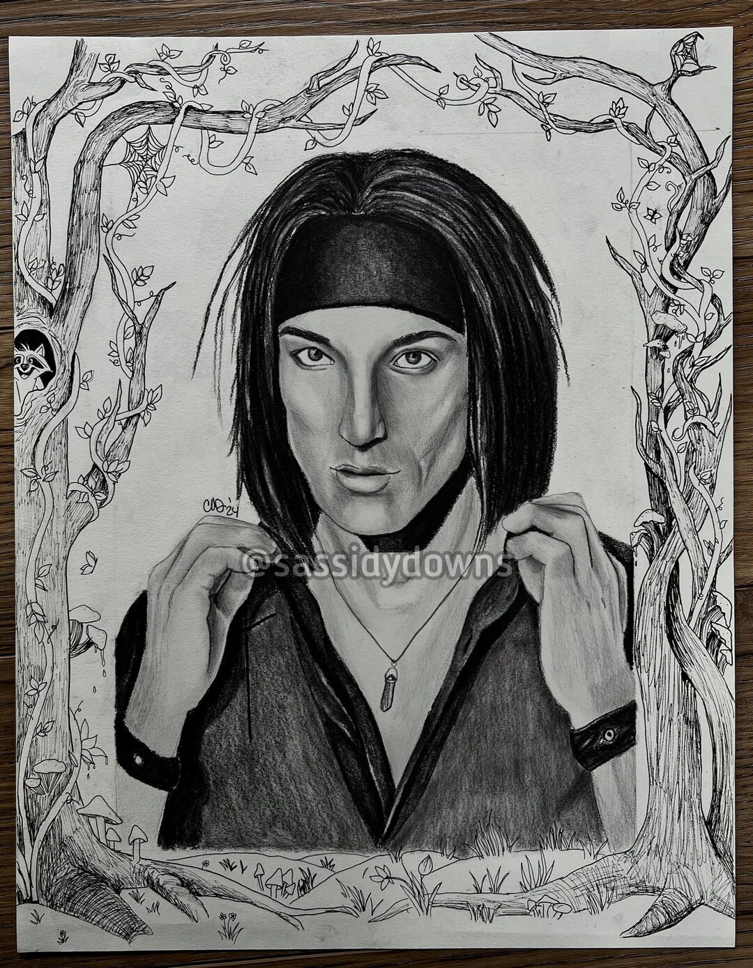 CC (christian Coma), Black Veil Brides, Fairy-core Custom Original ...