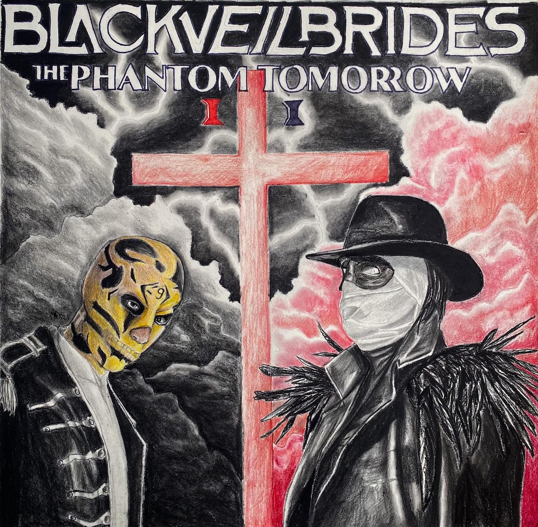 Black Veil Brides, the Phantom Tomorrow II (2), Custom Original Poster ...