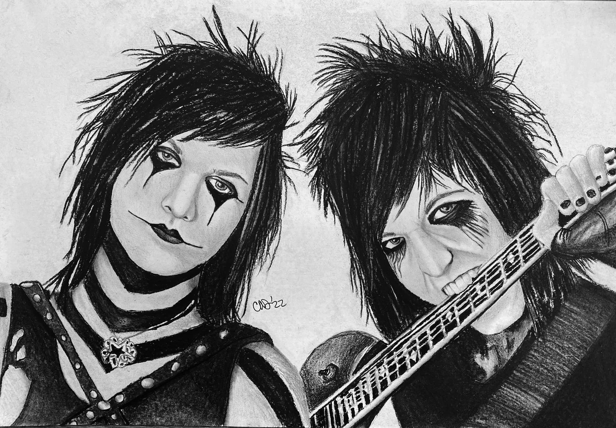 Black Veil Brides Jake Pitts 2022