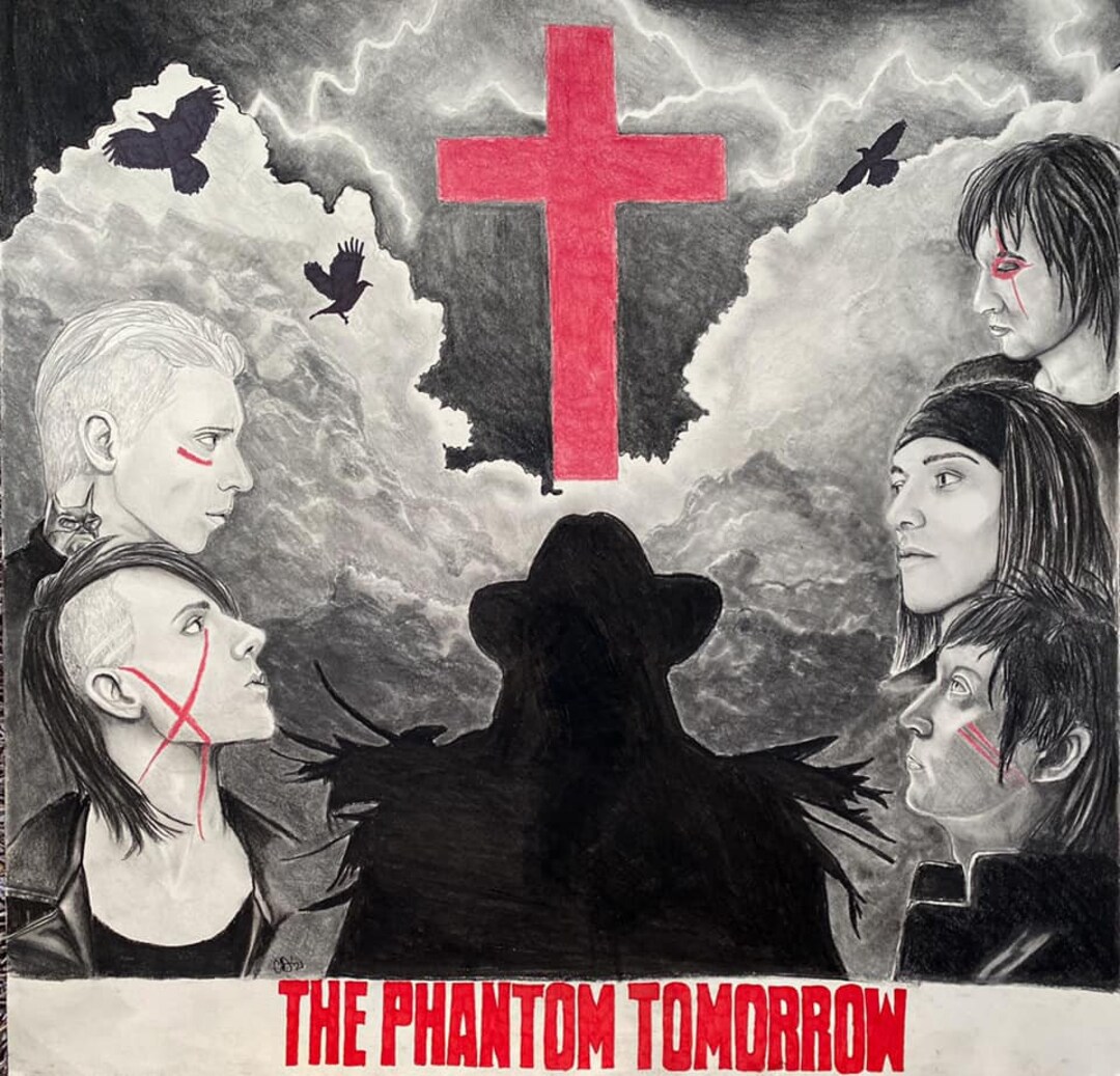 Black Veil Brides the Phantom Tomorrow Custom Original Poster PRINT - Etsy