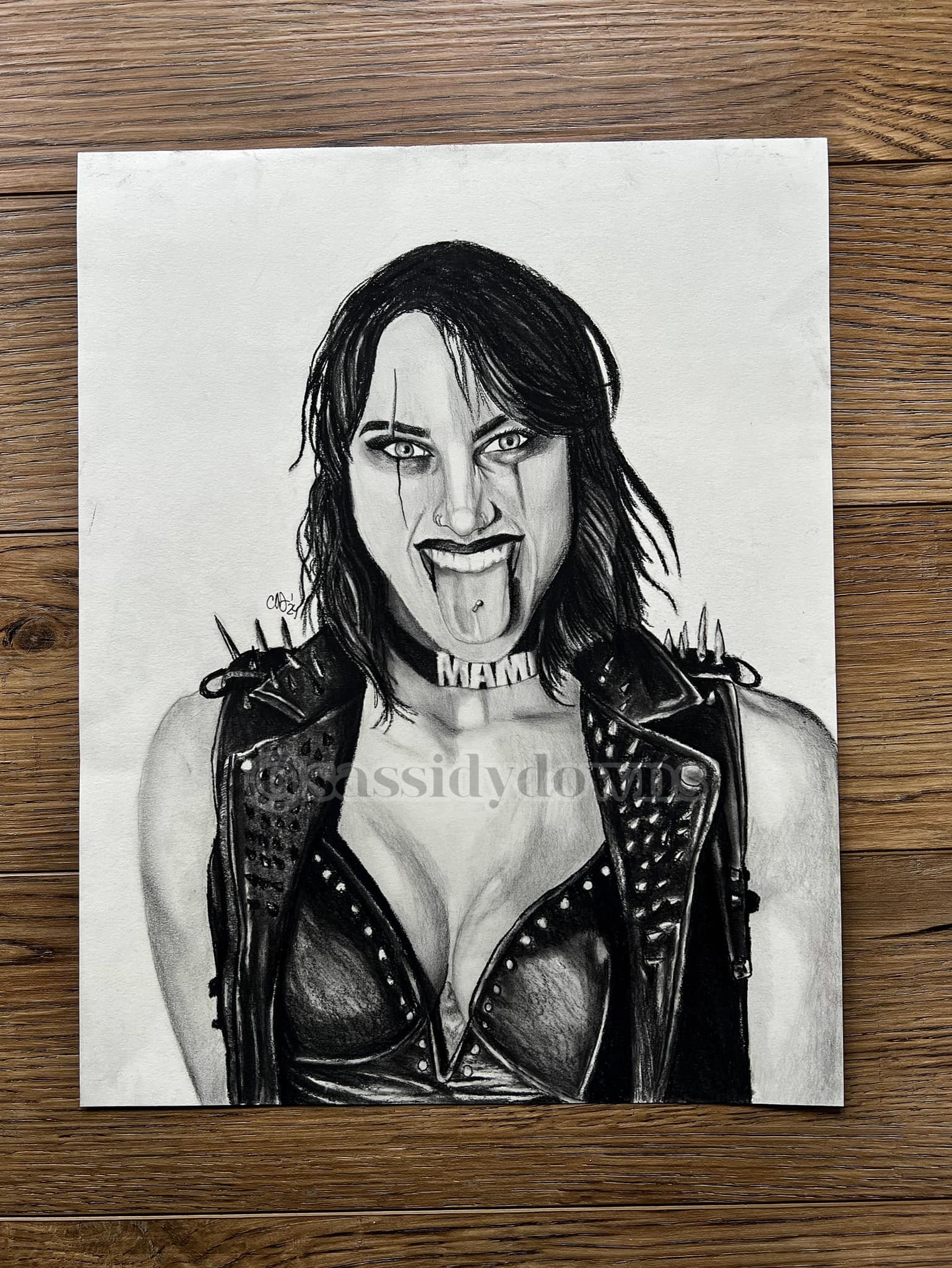 Rhea Ripley WWE 2024 Custom Poster Drawing - Etsy