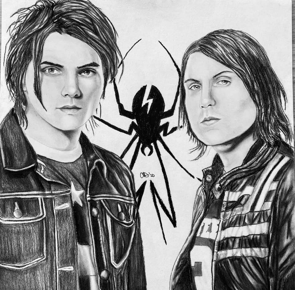 Frank Iero And Gerard Way