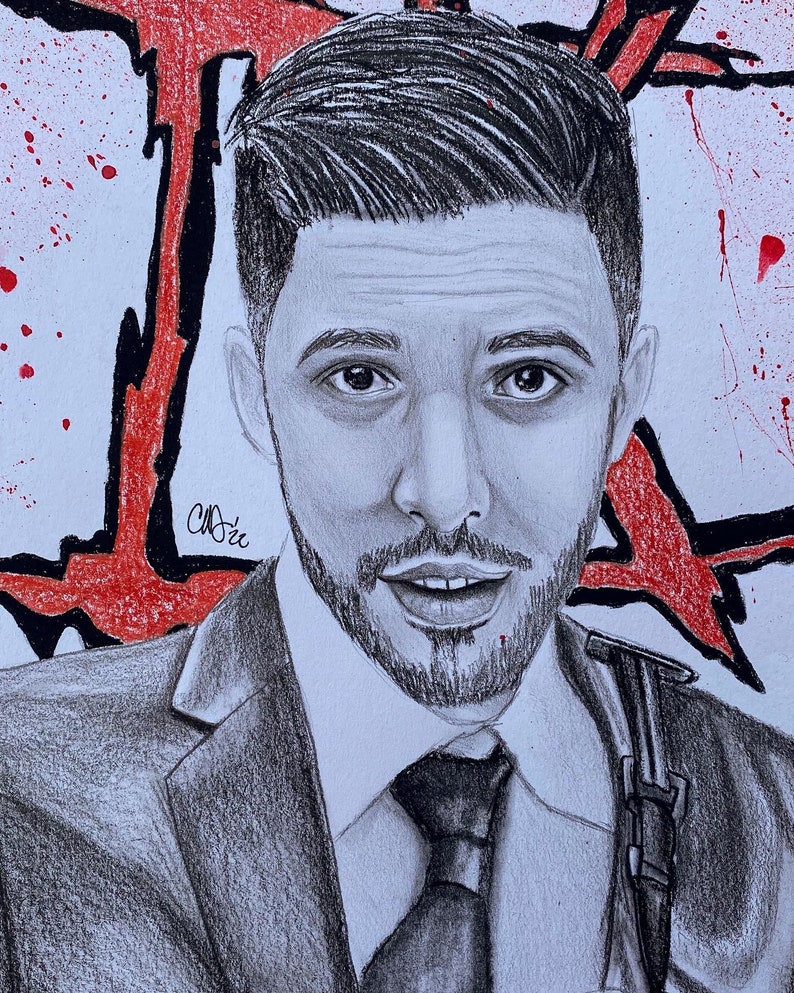 Ice Nine Kills, Ricky Armellino Original Drawing - Etsy
