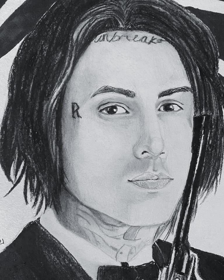Ronnie Radke Drawing Anime