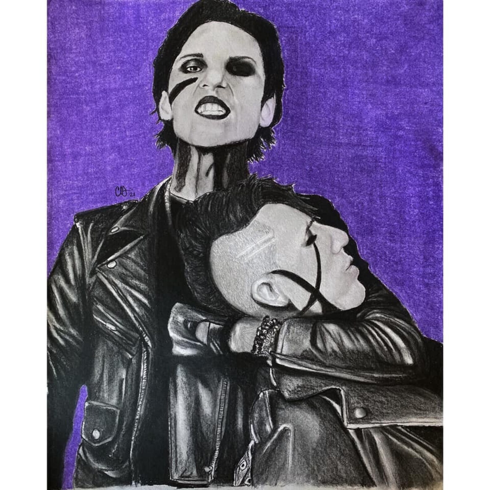 Andy Biersack and Lonny Eagleton “the Vengeance”/the Night Black Veil ...