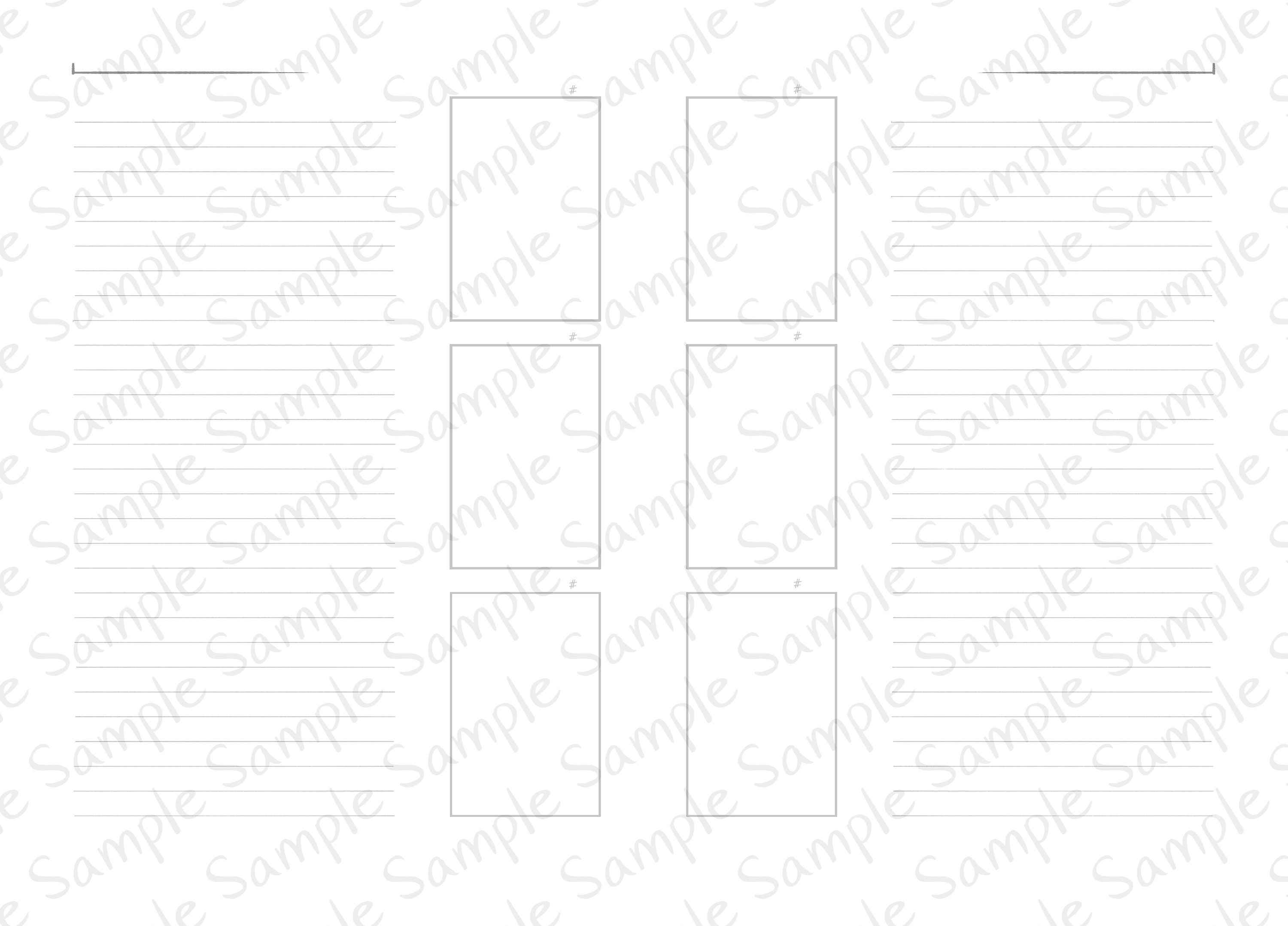 PRE-ORDER: Thumbnail Layouts Sketchbook for Comics, 40 Pg, A6, A5 - Etsy