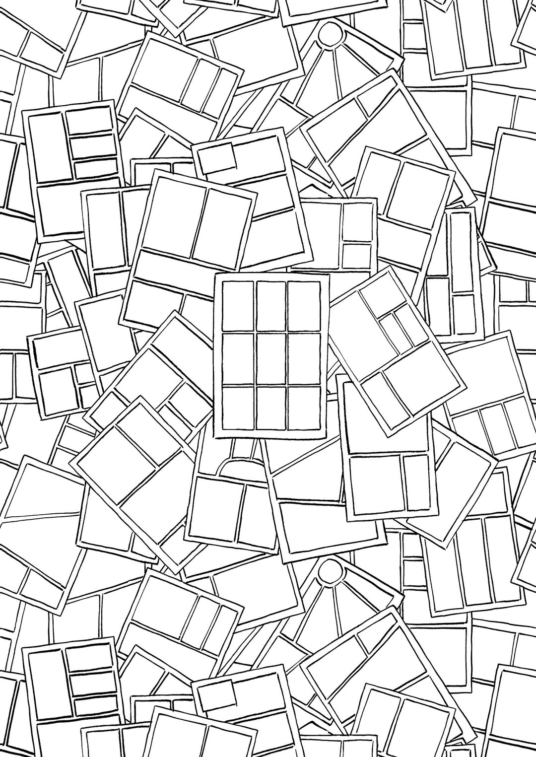 PRE-ORDER: Thumbnail Layouts Sketchbook for Comics, 40 Pg, A6, A5 - Etsy