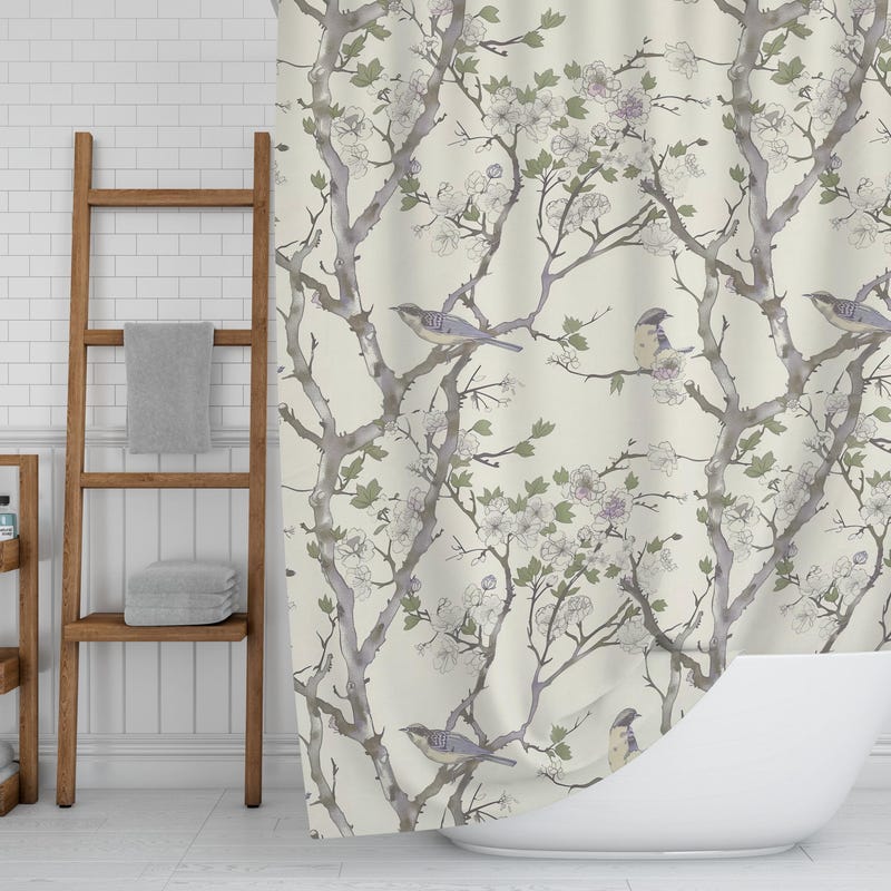 Bird Shower Curtains - Etsy