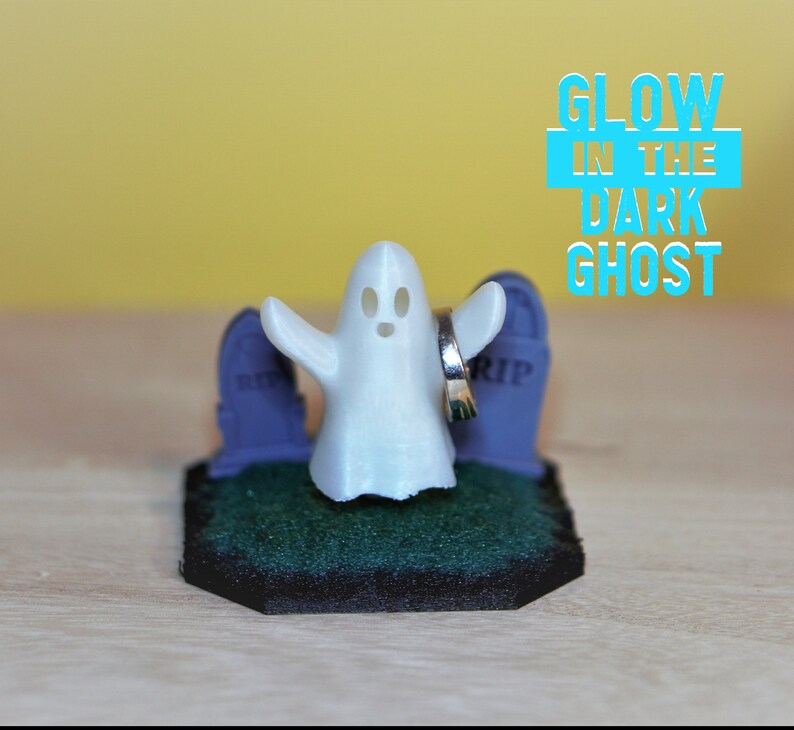 Halloween Ring Holder 3D Printed Spooky Ghost - Etsy