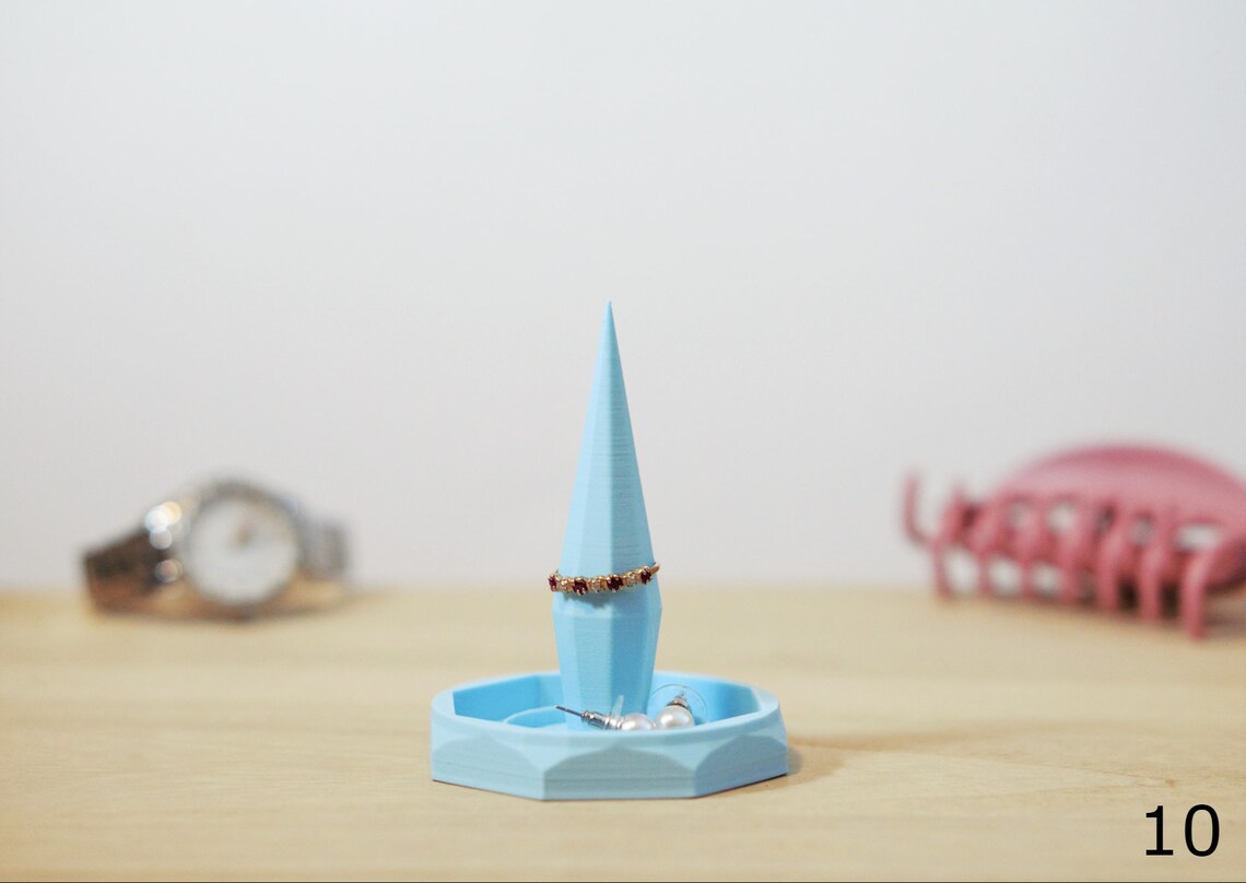 3D Printed Ring Holder Multi Color Women's Gift Wedding | Etsy