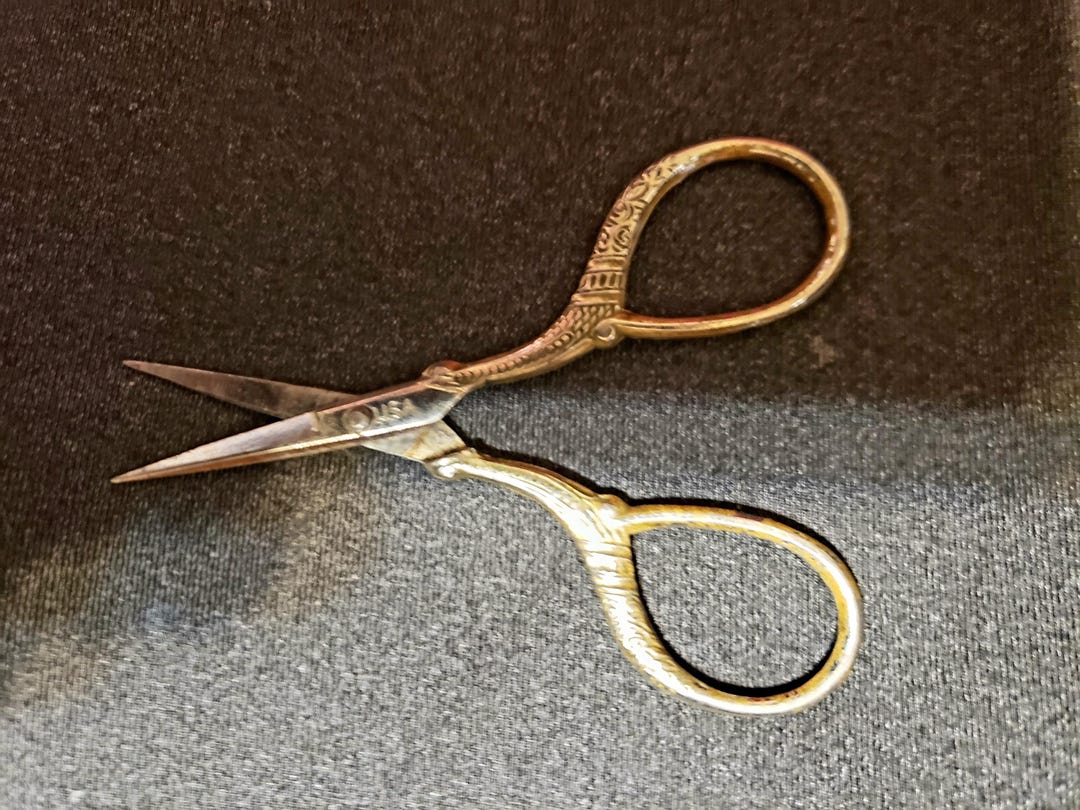 Vintage Solingen Scissors Silver - Etsy