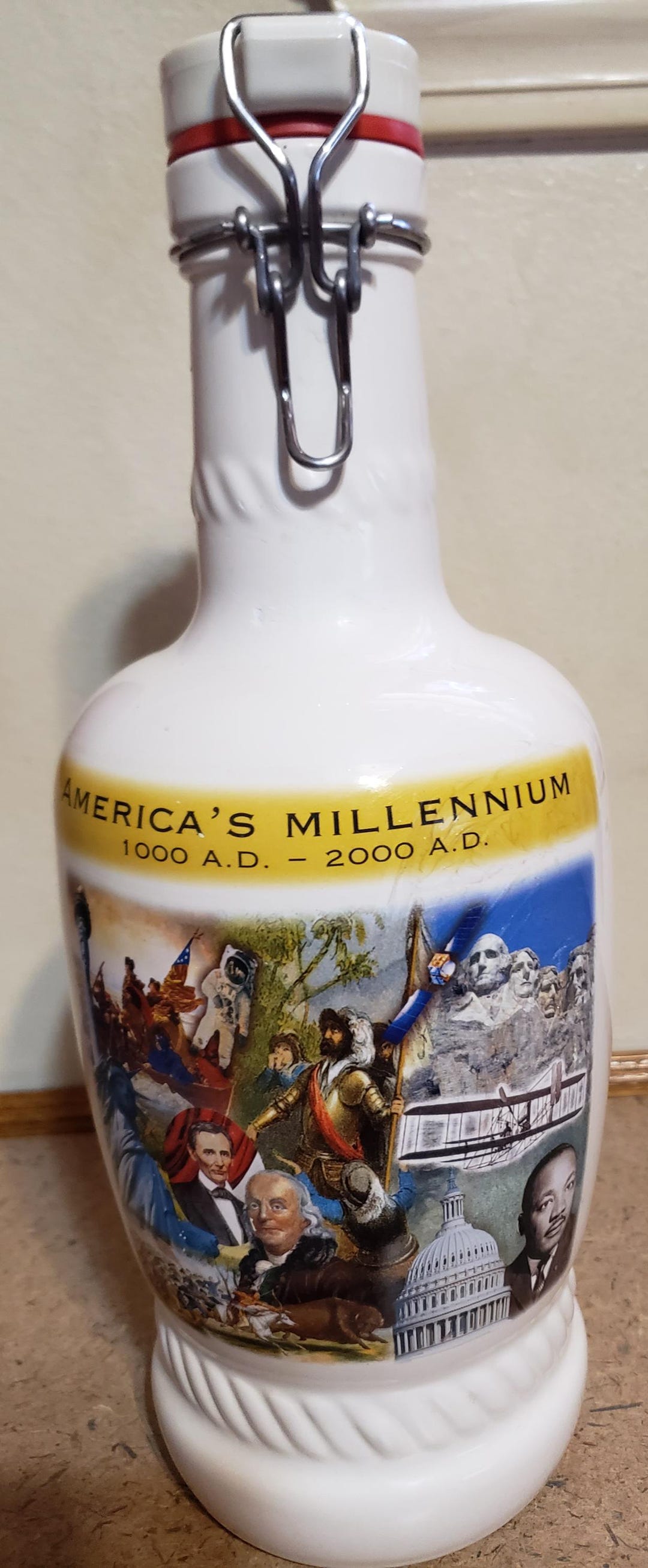 Vintage ALTENMUNSTER Brauer Jug America’s Millennium Beer Growler EMPTY ...
