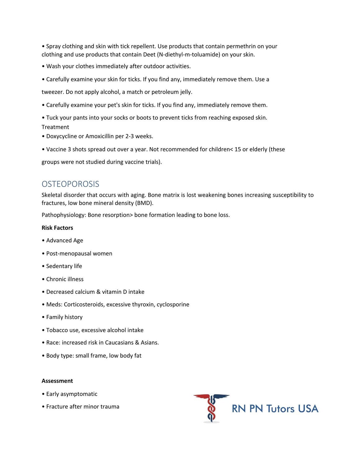 Musculoskeletal Sensory Disorders Study Guide Bundle for NCLEX, Medical ...