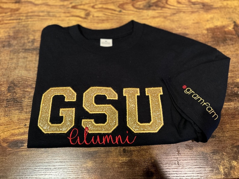 Grambling State University, Grambling Shirt, Embroidered Tee, HBCU ...
