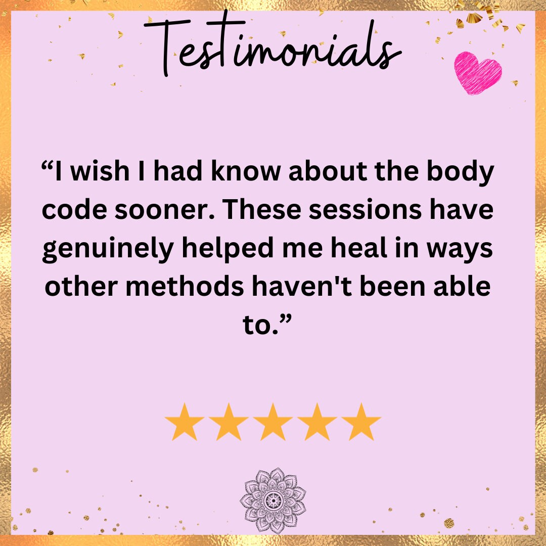 4 Body Code Sessions Correct Imbalances, Release Trapped Emotions & Negative Energy Emotion Code ...