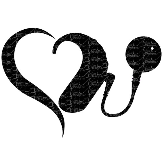 Heart Cochlear Implant Svg Eps Dxf Png Jpg | Etsy
