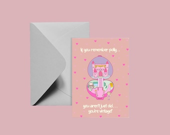 Polly Pocket Card - Etsy