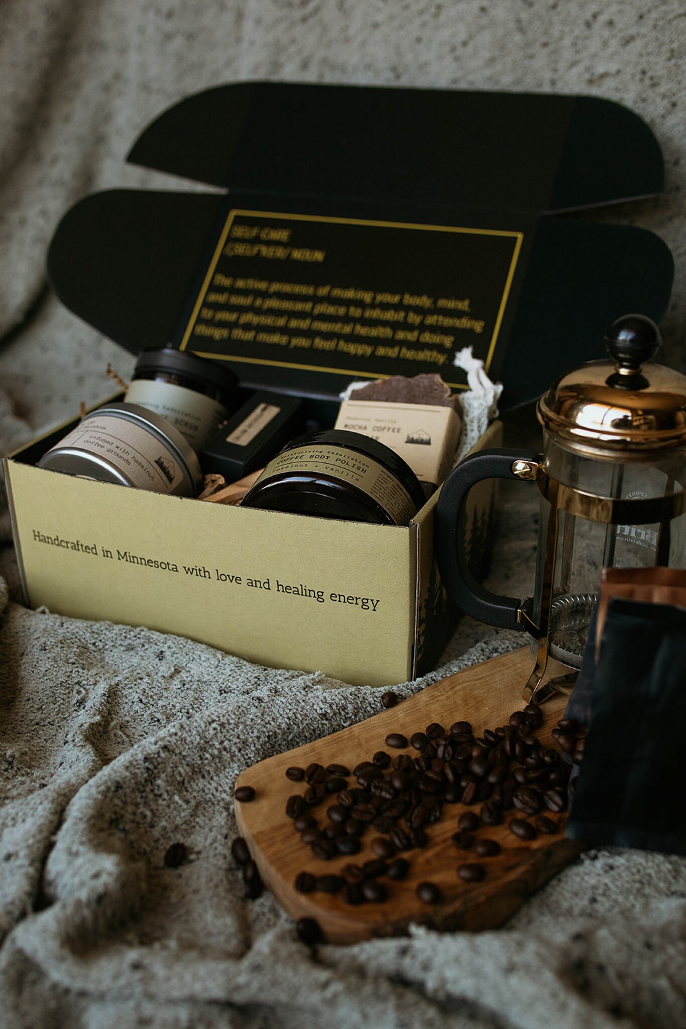 Full Body Coffee Experience Coffee Themed Self-care Set - Etsy