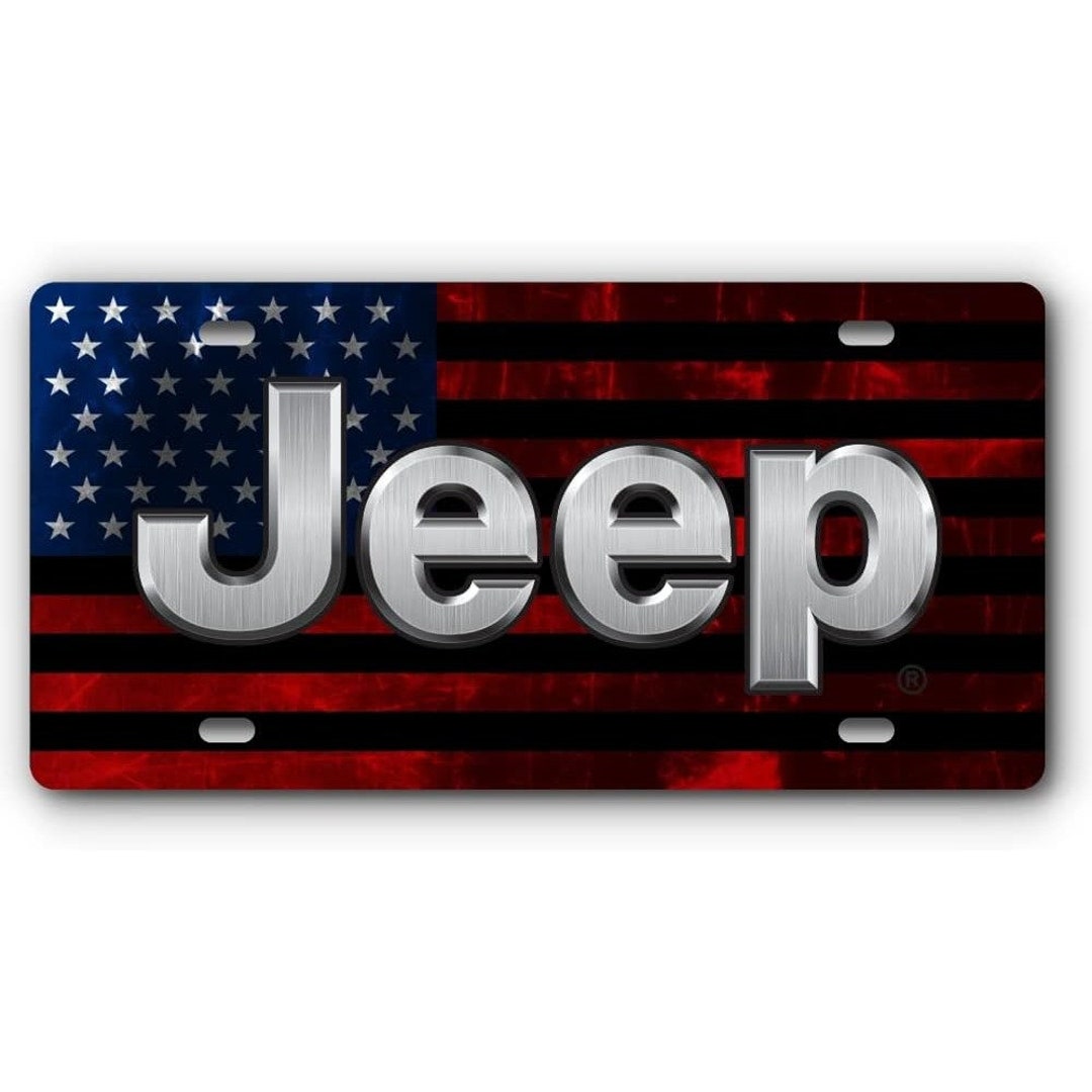 Front Vanity Plate for Jeep Vehicles Decor, Mopar Officially Licensed ...
