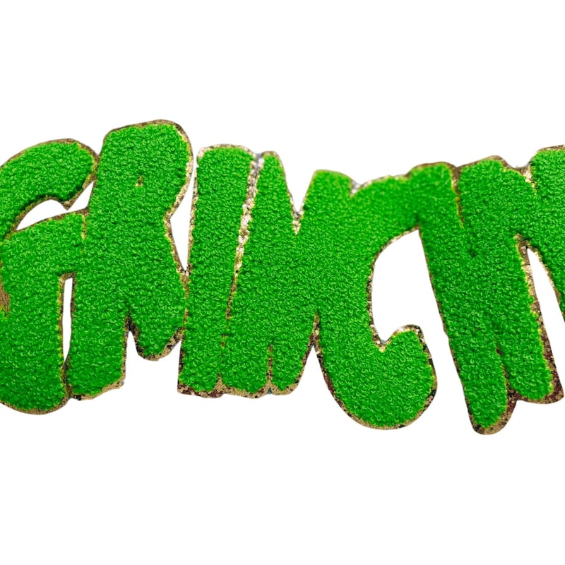 Green and Gold Grinchy - Etsy