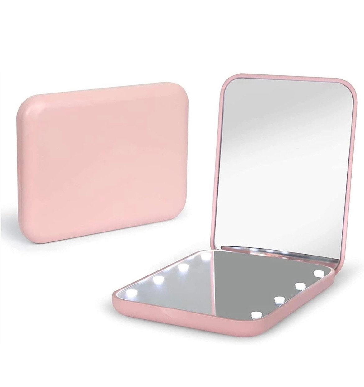 Custom Compact Mirror With Lights - Etsy