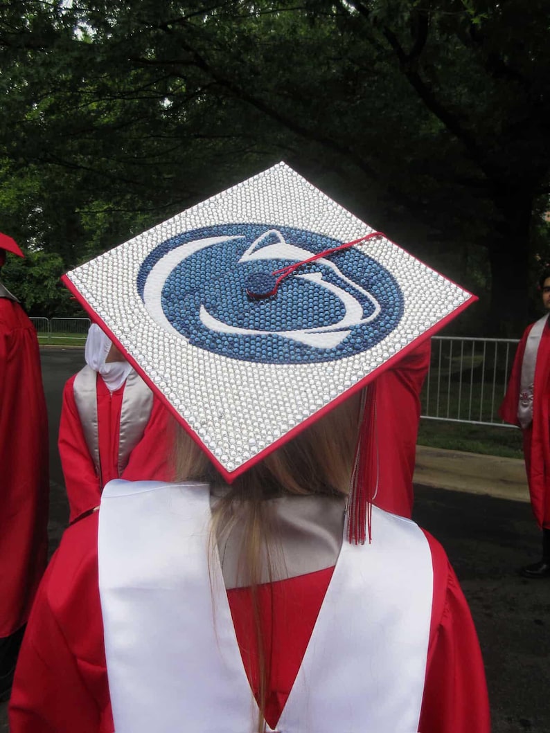 Custom Bling Grad Cap - Etsy