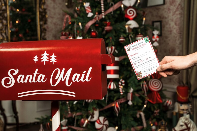 Printable Letter to Santa & Reply Bundle Dear Santa Wish List for Kids ...