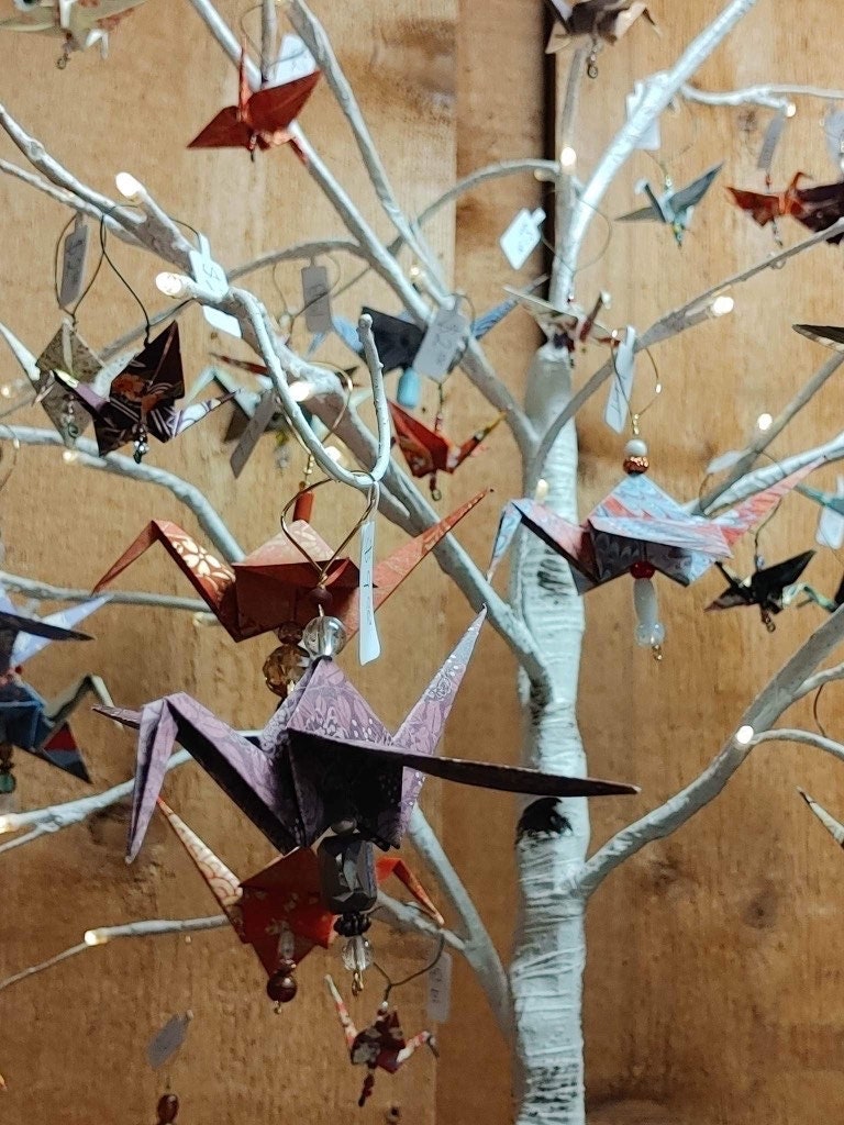 Handmade Origami Paper Crane - Etsy