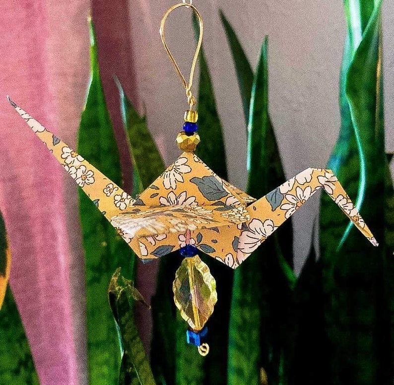 Handmade Origami Paper Crane - Etsy