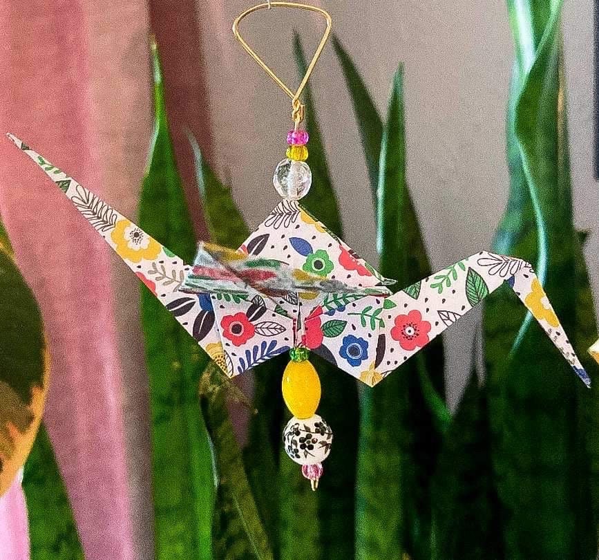 Handmade Origami Paper Crane - Etsy