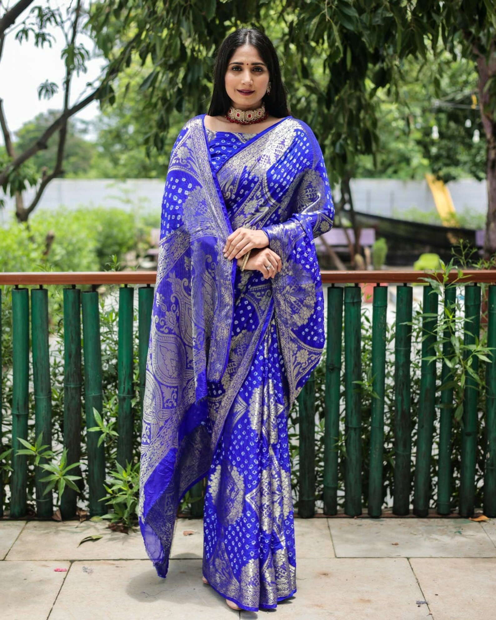 Traditional Gharchola Bandhani Saree/bandhani Saree/pure Gajji Silk ...