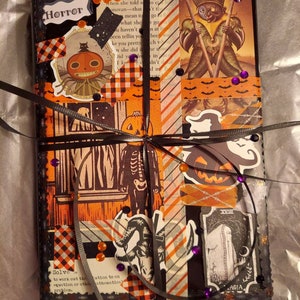 Halloween Horror Package With Book and Goodies Candies - Etsy
