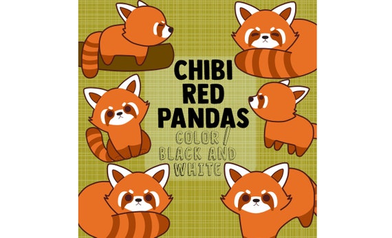Red Panda Drawing Chibi