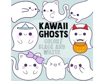 Kawaii Easter Clipart PNG/SVG 300 Dpi | Etsy