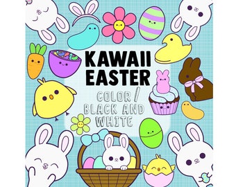 Chibi Bear Clipart, Kawaii Bear Clip Art, Animal Clipart, Forest ...