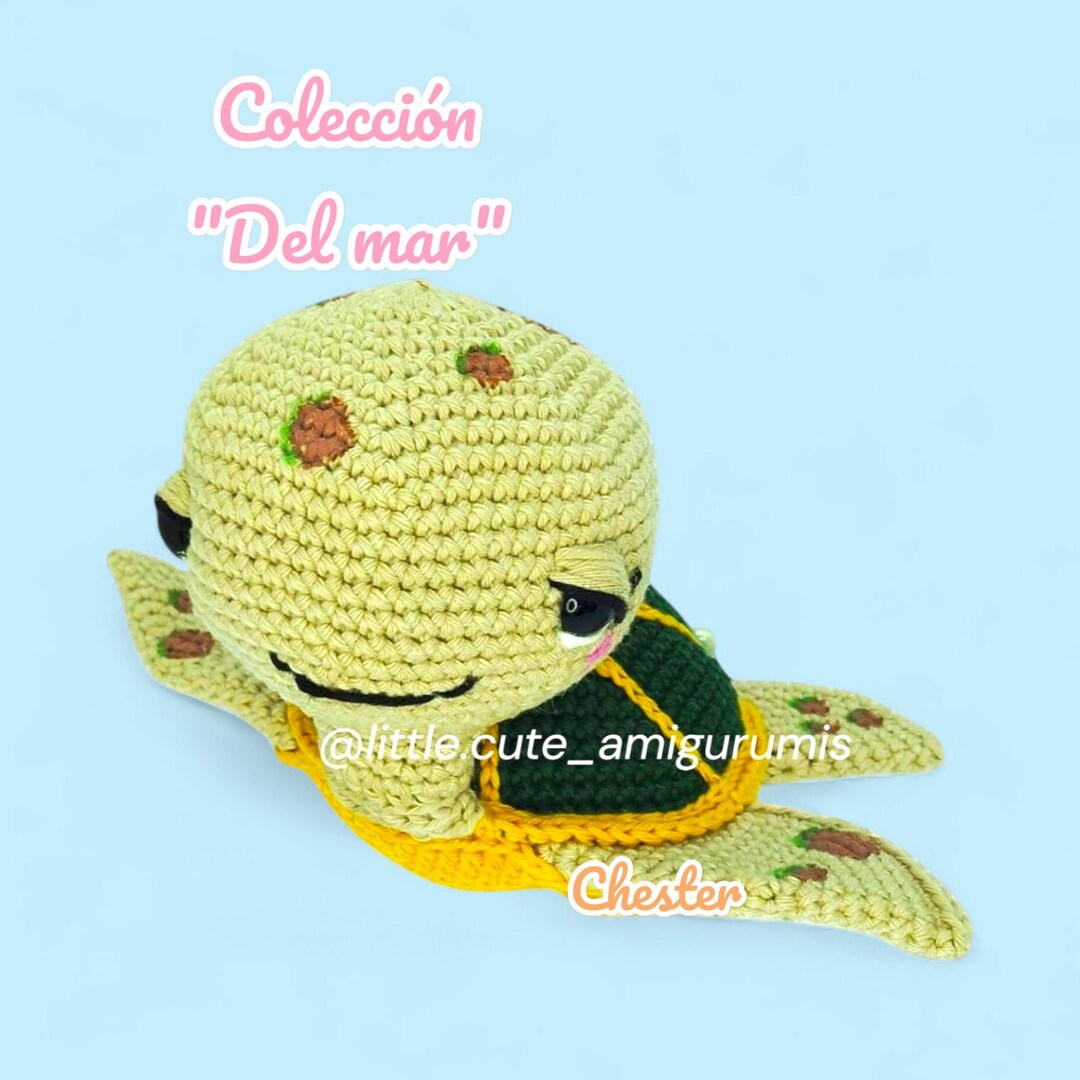 THE TURTLE "chester" AMIGURUMI - Etsy Canada