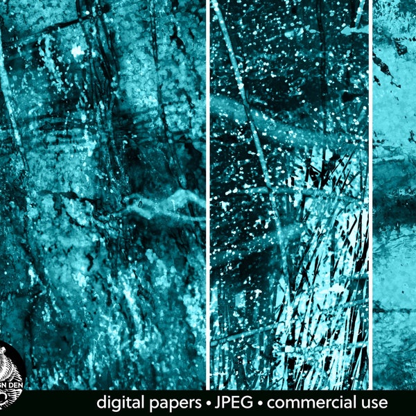 Turquoise Distressed - Etsy