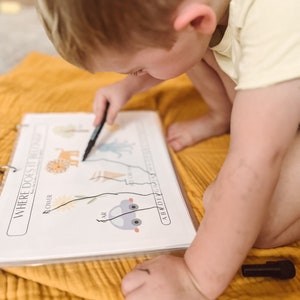 Alphabet Workbook ABC Activity Book Preschool Homeschool Learning ...